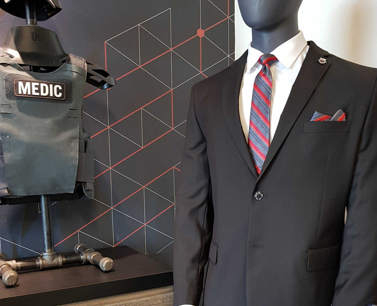 Tactical Dress Suit - Black - 2 Piece - G3 Stealth by NMBL Vault – NMBL ...